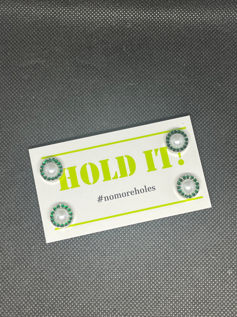 Pearl & Emerald Number Holders – Hold It! Magnetic Numbers