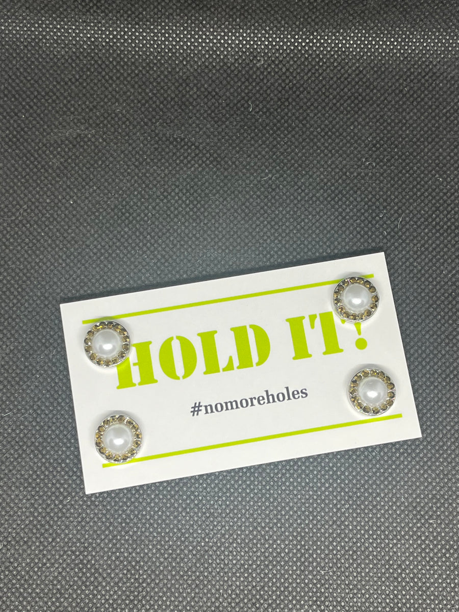 Pearl & Gold Number Holders – Hold It! Magnetic Numbers